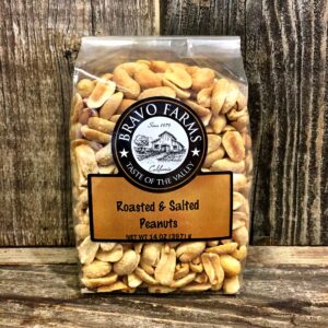 Roasted and Salted Peanuts 14oz – Bravo Farms